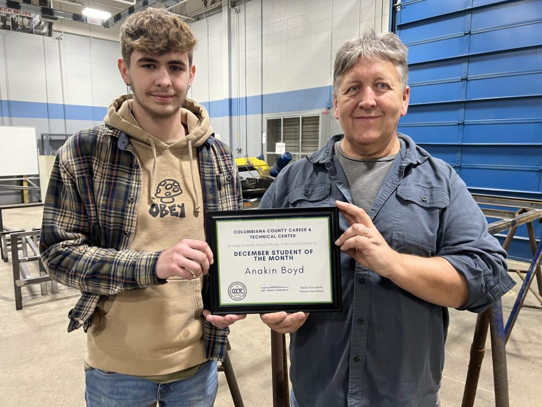 CCCTC December Student of the Month | News, Sports, Jobs - The Review